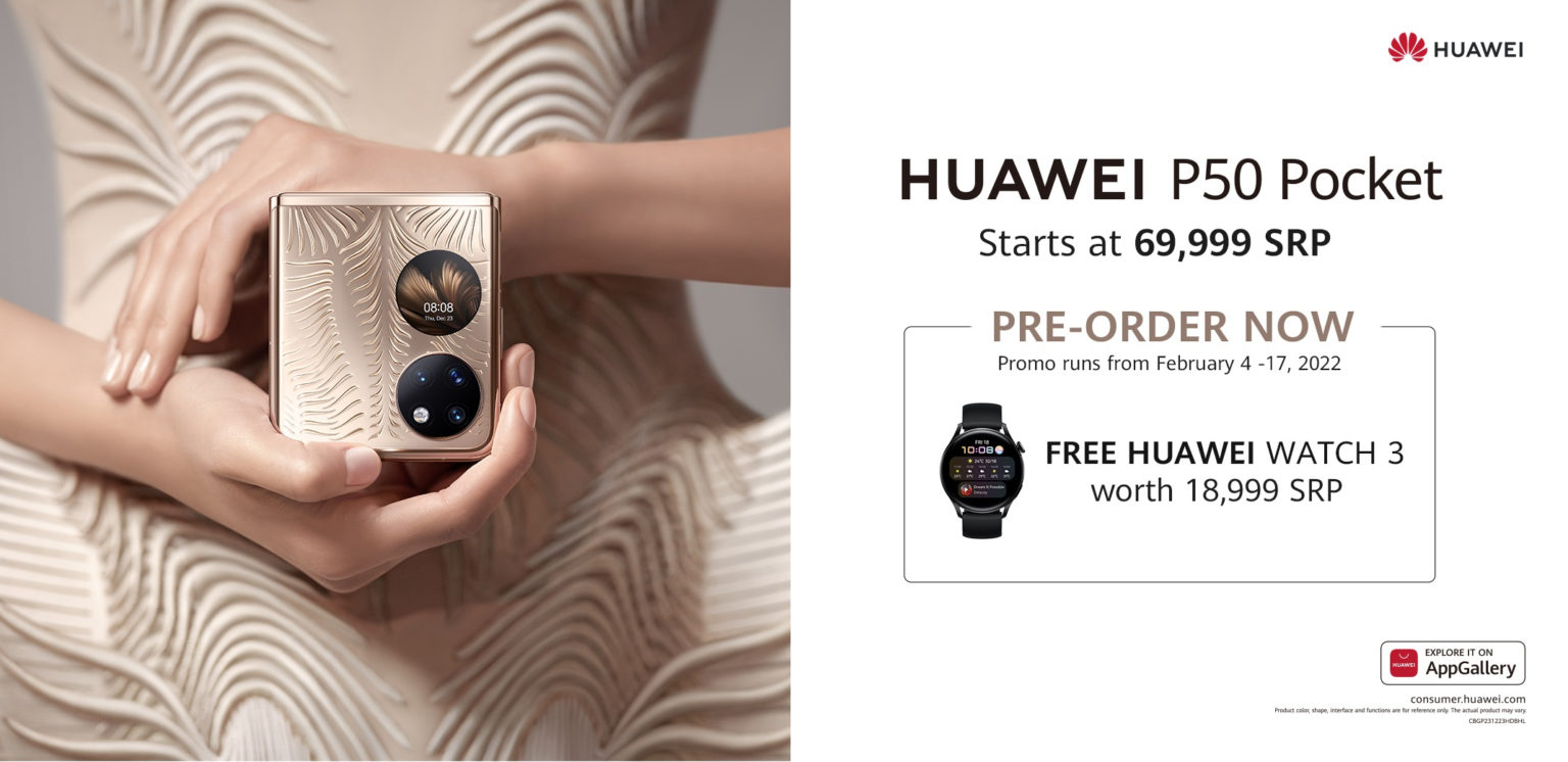 HUAWEI P50 Pocket & P50 Pro Philippines Preorder Info! – Utterly Techie